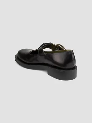 MARIA LUCA Nora Leather Mary Janes - Black