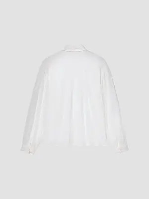 FRAME The Poplin Equestrian Shirt