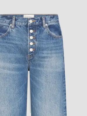 FRAME The Loose High-rise Wide-leg Jeans