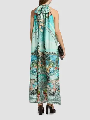 Camilla Halter Maxi Dress