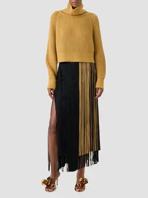 Akris Chunky Knit Turtleneck Sweater