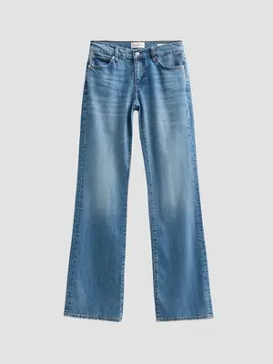 FRAME The Off Duty Rodeo Mid-rise Jeans - Flutter