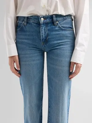 FRAME The Off Duty Rodeo Mid-rise Jeans