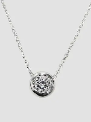 FANTASIA BY DESERIO Sterling Silver & 1.00 Tcw Cubic Zirconia Pendant Necklace - White