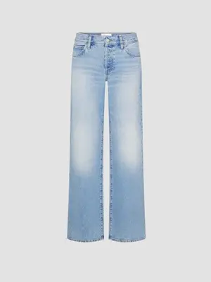 FRAME The Gray Straight-leg Jeans - Dodger Offset Hem