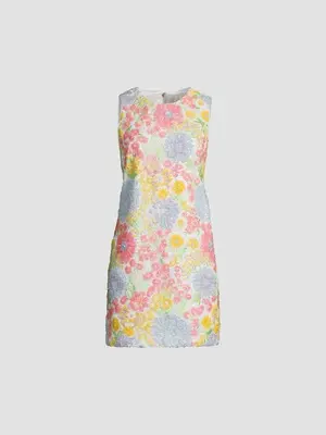 Lilly Pulitzer® Airbella Floral Sequined Shift Dress