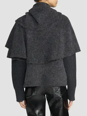 FRAME The Wrap Cape Coat