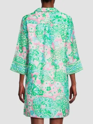 Lilly Pulitzer® Daphnie Plumes In Bloom Tunic Dress