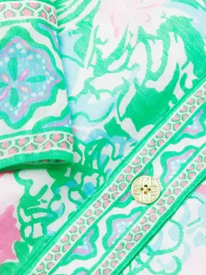 Lilly Pulitzer® Daphnie Plumes In Bloom Tunic Dress