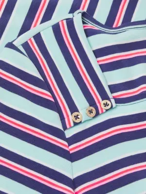 Lilly Pulitzer® Beaty Striped Cotton-blend Minidress