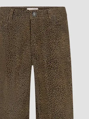FRAME Le Slim Palazzo -print Jeans