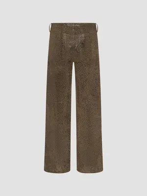 FRAME Le Slim Palazzo -print Jeans