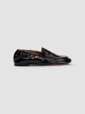 ODISSI Juno Moc Toe Leather Loafers