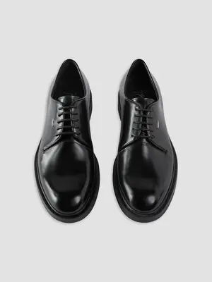 GIUSEPPE ZANOTTI Tag Leather Derbys