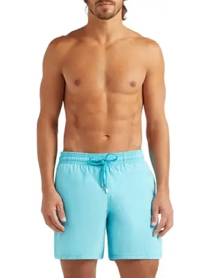 Vilebrequin Water-reactive Turtle Swim Shorts