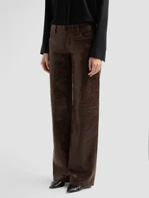 FRAME The Suede Gray Pants