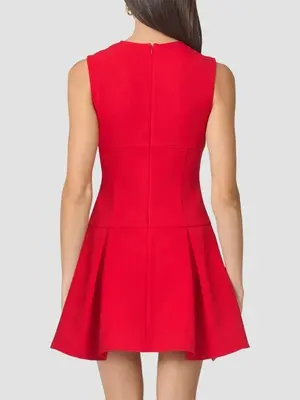 Shoshanna Hattie Crepe Minidress