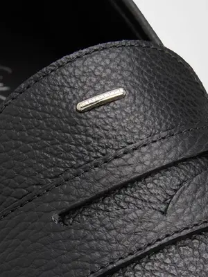 GIUSEPPE ZANOTTI Rupert Leather Penny Loafers