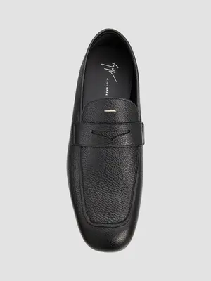GIUSEPPE ZANOTTI Rupert Leather Penny Loafers