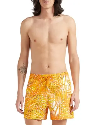 Vilebrequin Cruise Palm Tree Swim Trunks