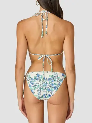 Shoshanna Ruffle Triangle Swim Top