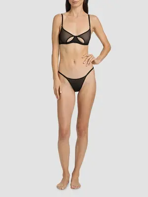 Kiki De Montparnasse Brienne Mesh G-string Thong