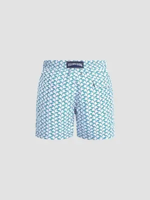 Vilebrequin Moorea Net Sharks Swim Trunks
