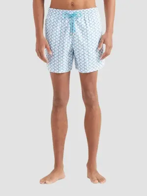 Vilebrequin Moorea Net Sharks Swim Trunks