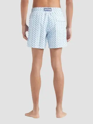 Vilebrequin Moorea Net Sharks Swim Trunks