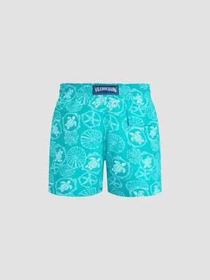 Vilebrequin Oursins Bicolores Printed Swim Shorts
