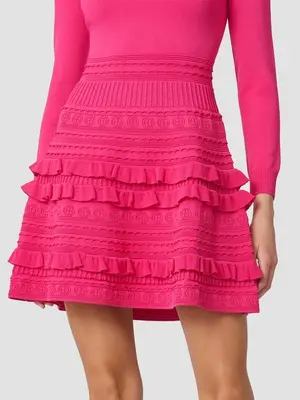 Shoshanna Joie Knit Fit & Flare Minidress