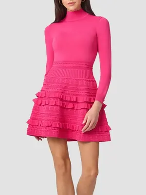 Shoshanna Joie Knit Fit & Flare Minidress