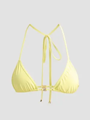 Kiki De Montparnasse Coeur Triangle Bikini Top