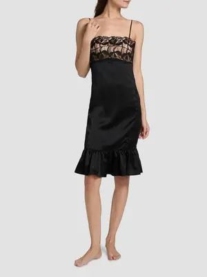 Kiki De Montparnasse Eclore Embroidered Midi-dress