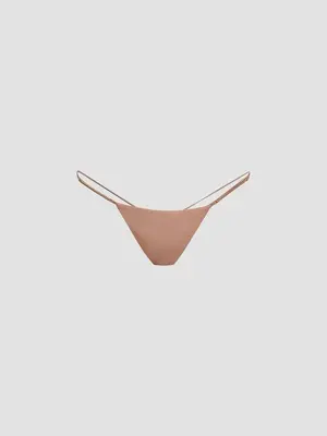 Kiki De Montparnasse Echauffe G-string Thong - Caf