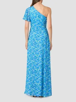 Shoshanna Latissa One-shoulder Maxi Dress