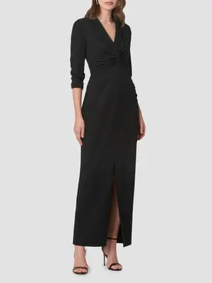 Shoshanna Asher Embellished Crepe Dress