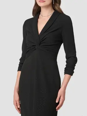 Shoshanna Asher Embellished Crepe Dress