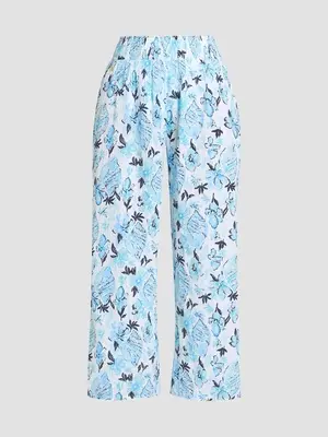 Lilly Pulitzer® Enzo Seahsell Coverup Pants - White Multi