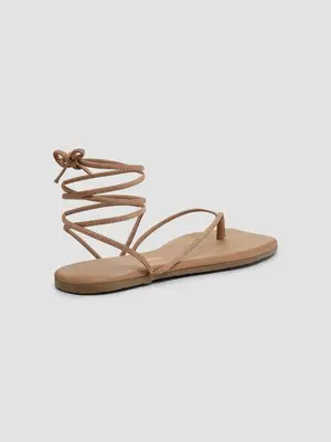 Tkees Lilu Leather Square Toe Sandals