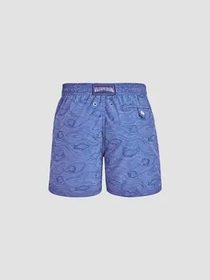 Vilebrequin Embroidered Aquarium Swim Trunks
