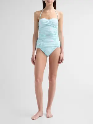 Lilly Pulitzer® Lagoon Sarong Hipster Bikini Bottom - Mint