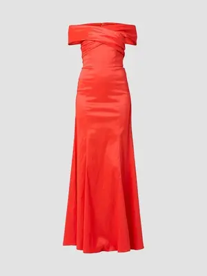 Shoshanna Etta Off-the-shoulder Maxi Dress