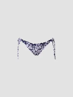 Shoshanna Floral Bikini Bottom - Navy