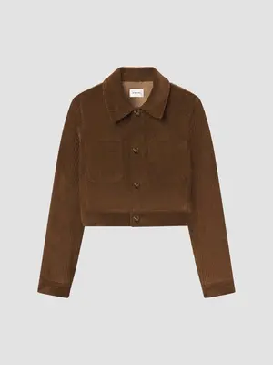 FRAME The Small Cotton Corduroy Jacket