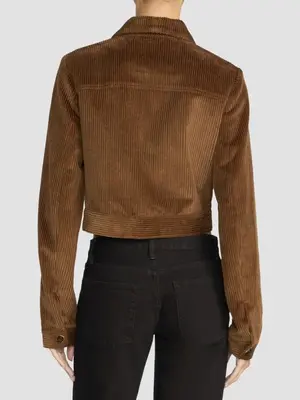 FRAME The Small Cotton Corduroy Jacket