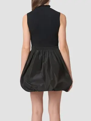 Shoshanna Brandy Mixed-media Minidress