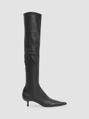 Simkhai Joni 45mm Stretch-leather Knee-high Boots - Black