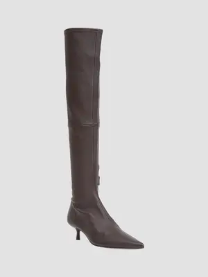 Simkhai Joni 45mm Stretch-leather Knee-high Boots
