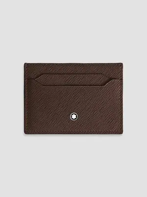 Montblanc Sartorial Leather Card Holder - Brown